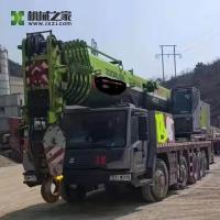 China Used Zoomlion ZTC1100V 110-Ton Truck Crane with 73m Boom and 45t Counterweight | 2018 Model for sale