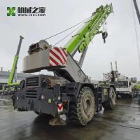 China Zoomlion RT550-3 Used 55 Ton Truck Crane with 24m Working Diameter and 39 km/h Travel Speed for sale