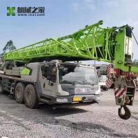 China Used Truck Crane 25 Ton 6 Section Jib Boom 80.5m Main Arm 11m Basic Arm for sale