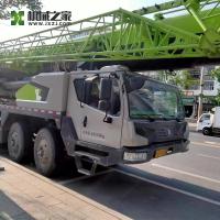 China Used Truck Crane 25 Ton Max Lifting Capacity 6 Section Jib Boom 80 Km/h for sale