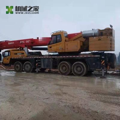 China Sany STC80 Used 80 Ton Truck Crane with 50m Boom | 44% Gradeability | 80 km/h Speed for sale