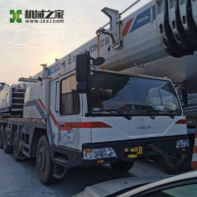 China Used Zoomlion QY90V533 90 Ton Truck Crane Second Hand Mobile Crane 48m Boom for sale