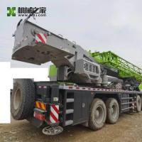 China Used Zoomlion ZTC800V 80 Ton Truck Crane 49m Boom Second Hand Mobile Crane for sale