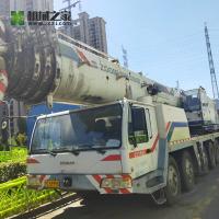 China Used Zoomlion QY150V633 Truck Crane 150 Ton Mobile Crane 60m Boom Height for sale