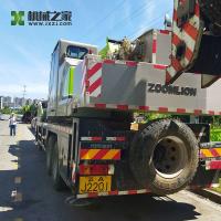 China Used Truck Crane 10-100 Ton Capacity 21.8m Boom 80.5m Main Arm 1.5 R/min Turning Speed for sale