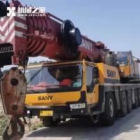 China Sany QAY220 Used All-Terrain Crane 220 Ton Capacity with 61.5m Boom Height and 48% Gradeability for sale