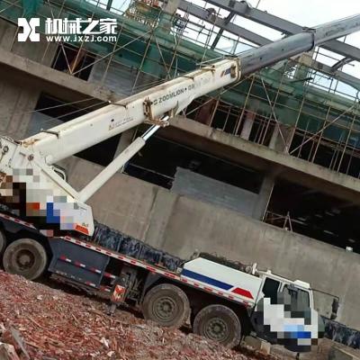China Used Zoomlion QY80V 80 Ton Truck Crane Second Hand Mobile Crane Telescopic Boom for sale