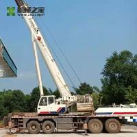 China Used Zoomlion QY80V 80 Ton Truck Crane Second Hand Mobile Crane Telescopic Boom for sale
