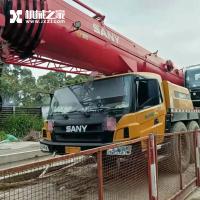 China Zoomlion STC80 Used 80-Ton Truck Crane with 50m Boom and 276kW Engine for Heavy Lifting for sale