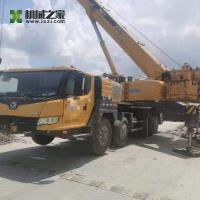 China Used XCMG XCT100 100 Ton Truck Crane Second Hand Mobile Crane 65m Boom for sale