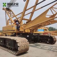 China XCMG QUY150 Used Crawler Crane 150 Ton Capacity 82m Boom Height 231kW Engine 2012 Model for sale