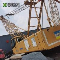China XCMG QUY70 Used Crawler Crane 70 Ton Capacity 58m Boom Height 200kW Engine 2014 Model for sale