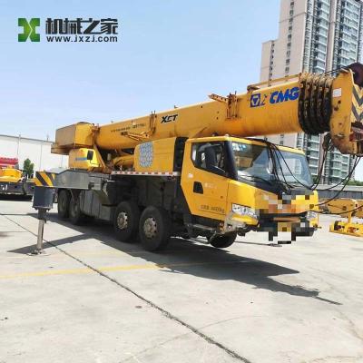China XCMG XCT55L6 Used 55-Ton Truck Crane with 50m Boom and 90km/h Speed | 6200 Working Hours for sale