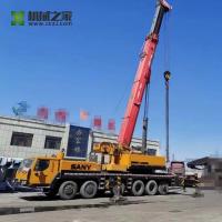 China Used Sany QY130 Truck Crane - 130 Ton Capacity, 60m Boom Length, 80km/h Travel Speed for sale