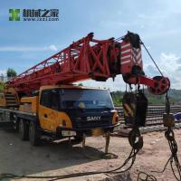 China Sany QY50C 50-Ton Used Truck Crane with 58.5m Boom Length and 76 km/h Driving Speed for sale