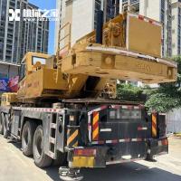 China Sany STC800 Used 80-Ton Truck Crane with 50m Boom and 44% Gradeability for Heavy Lifting Operations for sale