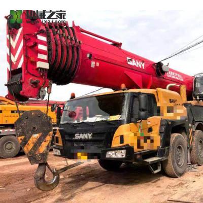China Sany STC1000T 100-Ton Used Truck Crane with 64.5m Boom and 85km/h Travel Speed for sale