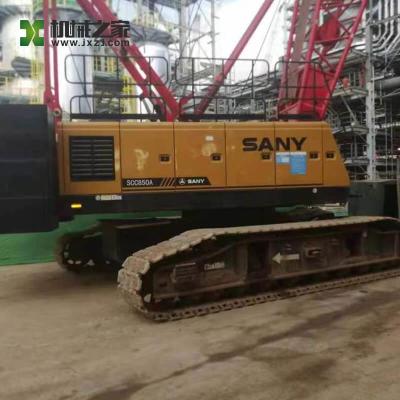 China Sany SCC850A 85-Ton Crawler Crane with 57m Lifting Height and 212kW Engine - Used Heavy Equipment for sale