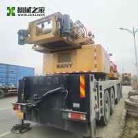 China Sany SAC2600T8 Used Truck Crane 260 Ton Capacity with 81m Boom Height and 80km/h Travel Speed for sale