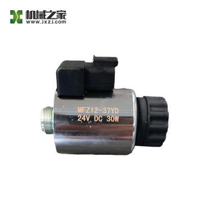 China SANY Crane Solenoid Coil MFZ12-37YC(DT) 60085602 45x45x63mm 0.5kg for sale