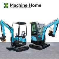 China KV18 Diesel Mini Excavator with 16 MPa Hydraulic System and 0.03 Cubic Meter Bucket Capacity for sale