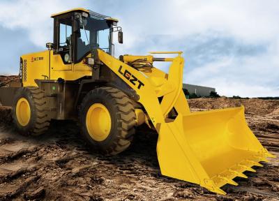 China LG958 Wheel Loader with 8200KG Operating Weight and 2500KG Rated Load Capacity for Industrial Applications for sale