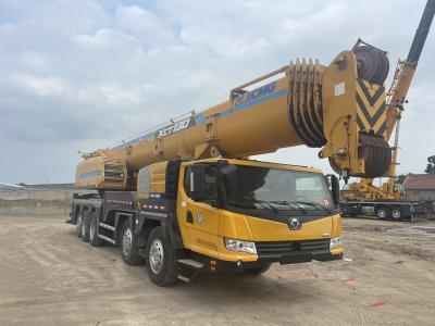 China Used Truck Crane 50ton 4 Axles Telescopic Boom Engine SC9DF300.1Q5 for sale