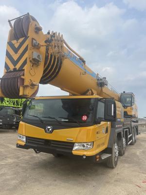 China Used Truck Crane 80.5m Main Arm 25 Ton Lifting Capacity 6 Section Jib Boom for sale