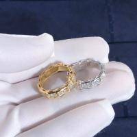 China Factory Make BVLGARI Serpenti Viper Ring 18k Gold And Real Diamonds Rose Gold for sale