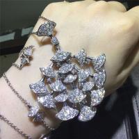 China Fan Shape Women'S Luxury Jewelry Diva'S Dream Luxury Diamond 18k White Gold for sale