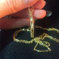 China 1 Motif Tiger'S Eye 18K Gold Necklace VCARO49L00 Yellow Color With Flower Shape for sale