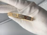 China Gold Bracelet ,  Bracelet Rose Gold With 204 Brilliant - Cut Diamonds for sale