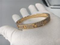 China Gold Bracelet ,  Bracelet Rose Gold With 204 Brilliant - Cut Diamonds for sale