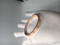 China Pink Gold Luxury Diamond Jewelry  Love Bracelet B6035617 Without Diamonds for sale