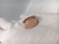 China Yellow Gold Fine Jewelry PerléE Signature Ring VCARO3Y600 Round Shape for sale