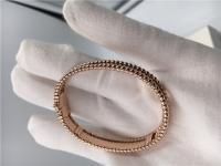 China Large Model Signature 18K Gold Bracelet Oval Shape No Diamonds / Gemstone for sale
