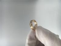 China Brilliant - Cut Diamond  Love Solitaire Ring 18K Yellow Gold N4250100 for sale