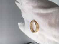 China Simple Design High End Custom Jewelry  Love Ring Wedding Band for sale