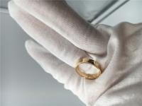 China Simple Design High End Custom Jewelry  Love Ring Wedding Band for sale