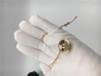 China Small Model  Amulette Necklace 18K Yellow Gold With White Mother Of Pearl for sale