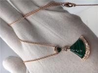 China Luxury Luxury Jewelry Jewelry Divas Dream Necklace CL857473 With Malachite / Diamonds for sale