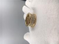 China Luxury Jewelry Mens Wedding Bands , 18k Yellow Gold Vintage Luxury Jewelry Rings With Diamonds for sale