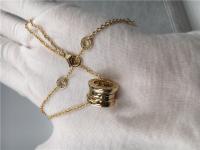 China Fashion Classic Ladies 18k Gold Chain Necklace With Pendant 100% Handmade for sale