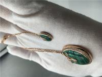 China Malachite High End Custom Jewelry Amulette De  Necklace For Women for sale