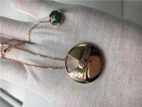 China Malachite High End Custom Jewelry Amulette De  Necklace For Women for sale