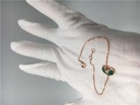 China Amulette Necklace ,  Gold Necklace Chain With Diamond /  Gemstone for sale