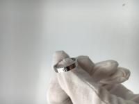 China Classic 18K White Gold  Jewelry Love Wedding Band Ring Without Diamond for sale