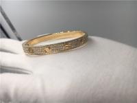 China Diamond High End Custom Jewelry  Love Bracelet 18K Yellow Gold for sale
