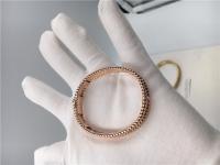 China Handmade Luxury 18K Gold Bracelet No Diamond / Gemstone With Jewelry Certificate for sale