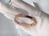 China Handmade Luxury 18K Gold Bracelet No Diamond / Gemstone With Jewelry Certificate for sale